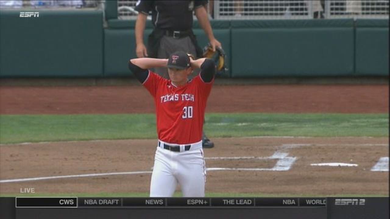 Fletcher's bat helps Arkansas beat Red Raiders 7-4 at CWS
