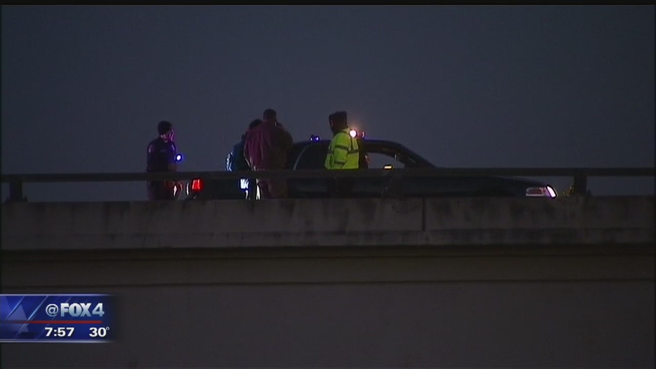 Freezing temperatures create icy patches on the roads | FOX 4 Dallas ...