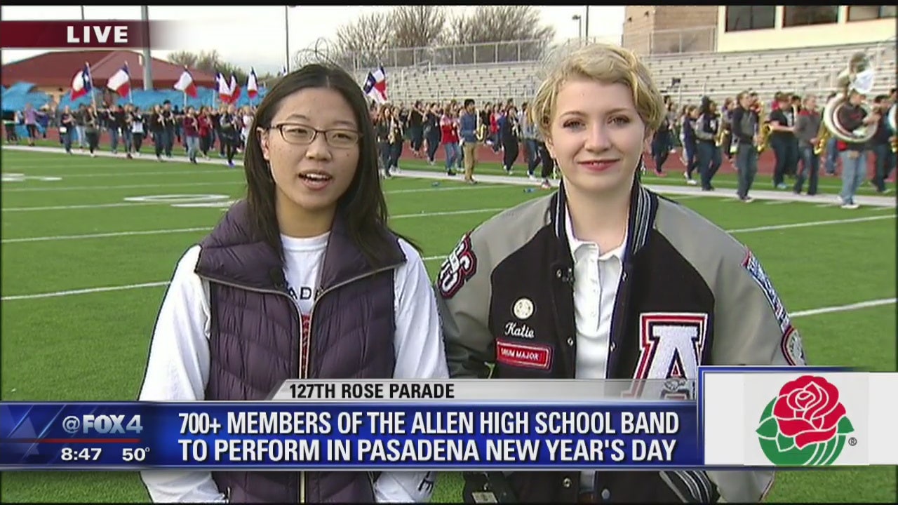 Allen HS band headed to Rose Parade | FOX 4 Dallas-Fort Worth