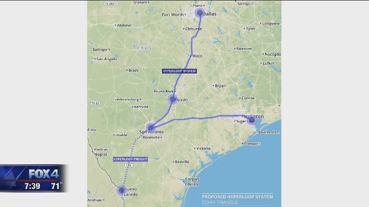 City of Dallas discusses potential hyperloop system in Texas | FOX 4 ...