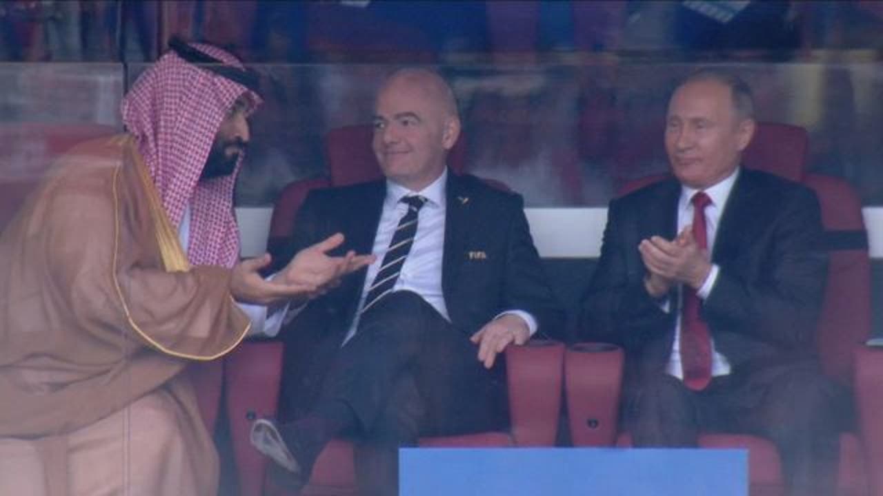 Putin and Russia get their 1st win at the 2018 FIFA World Cup