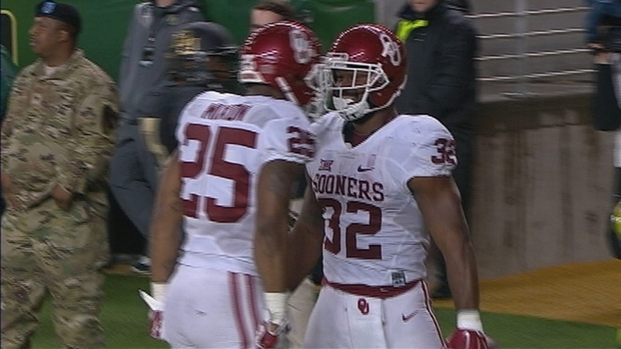 No. 7 Oklahoma rediscovers RB Samaje Perine in surge | FOX 4 Dallas-Fort Worth