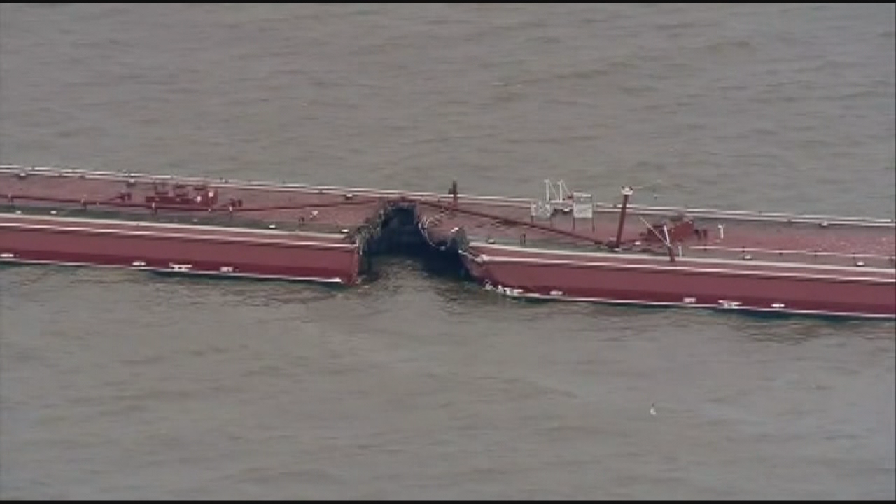 Barge collision spills gasoline in Houston Ship Channel | FOX 4 Dallas ...