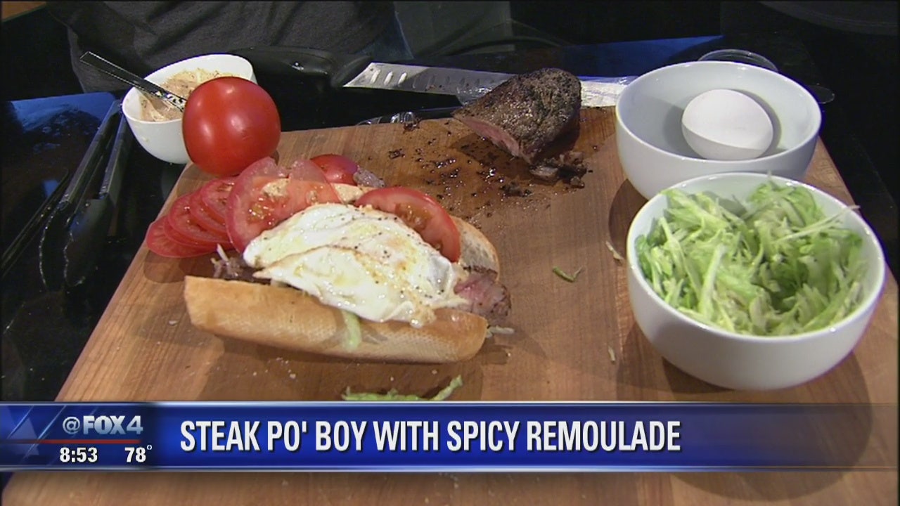 Spicy Steak Po'Boy | FOX 4 Dallas-Fort Worth