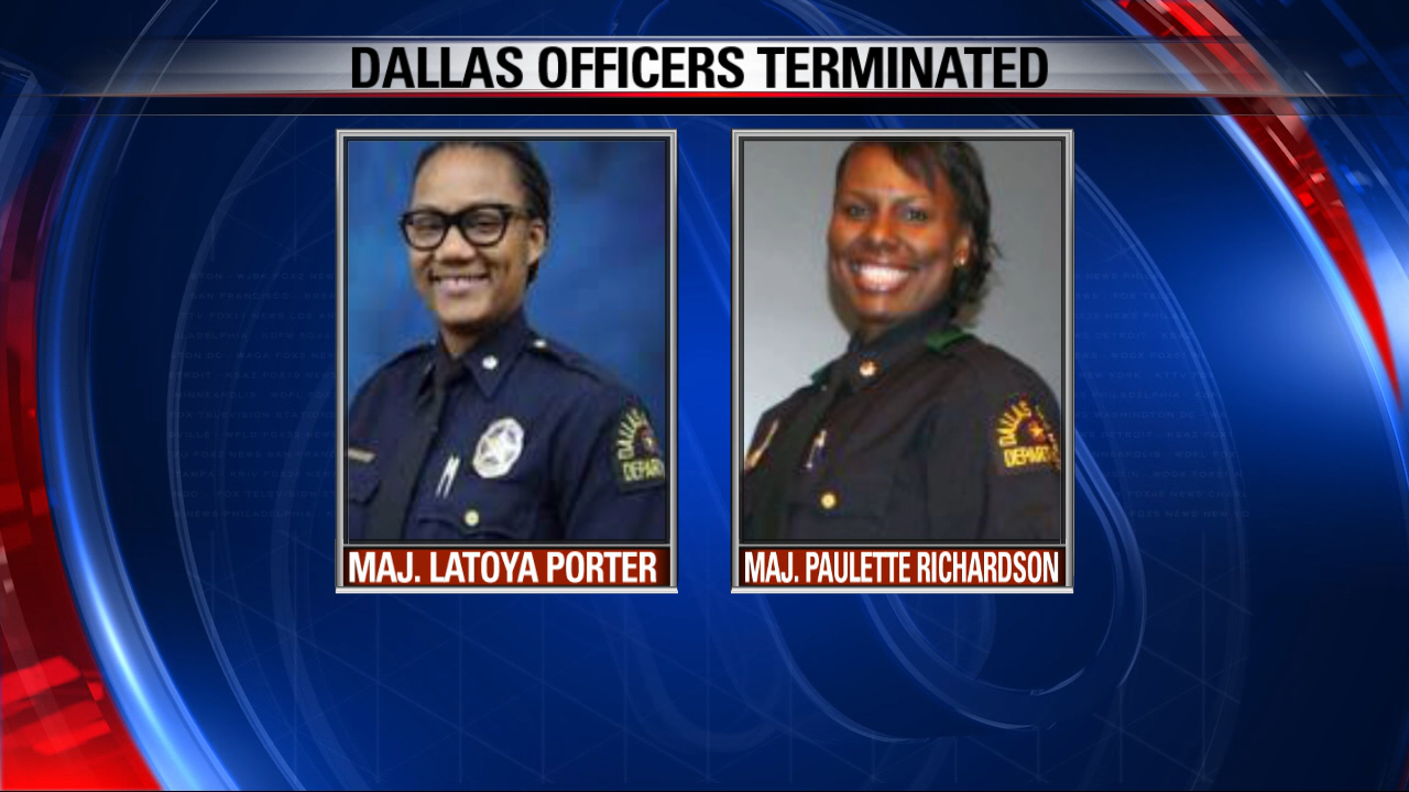 Two Dallas police majors fired by Chief Hall | FOX 4 Dallas-Fort Worth