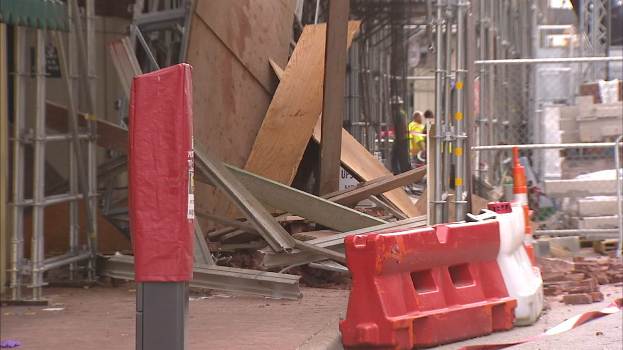 Investigation continues into what caused scaffolding collapse in Fort ...