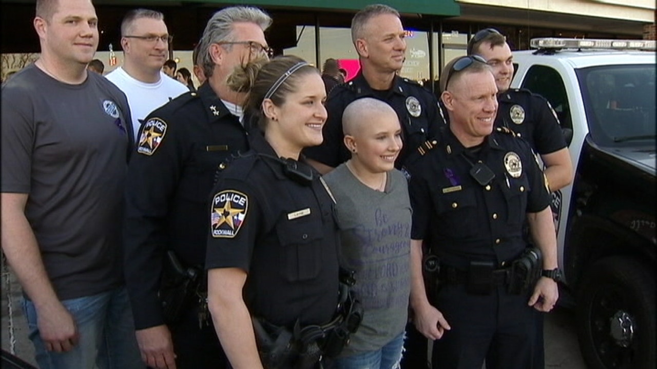 Rockwall PD holds fundraiser for 11-year-old battling cancer | FOX 4 ...