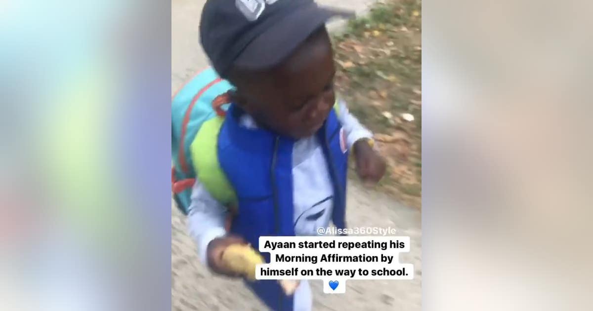 Little boy's affirmations go viral | FOX 4 Dallas-Fort Worth