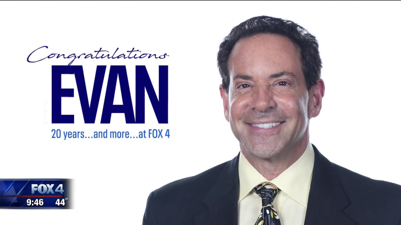 Evan Andrews celebrates 20 years at FOX 4