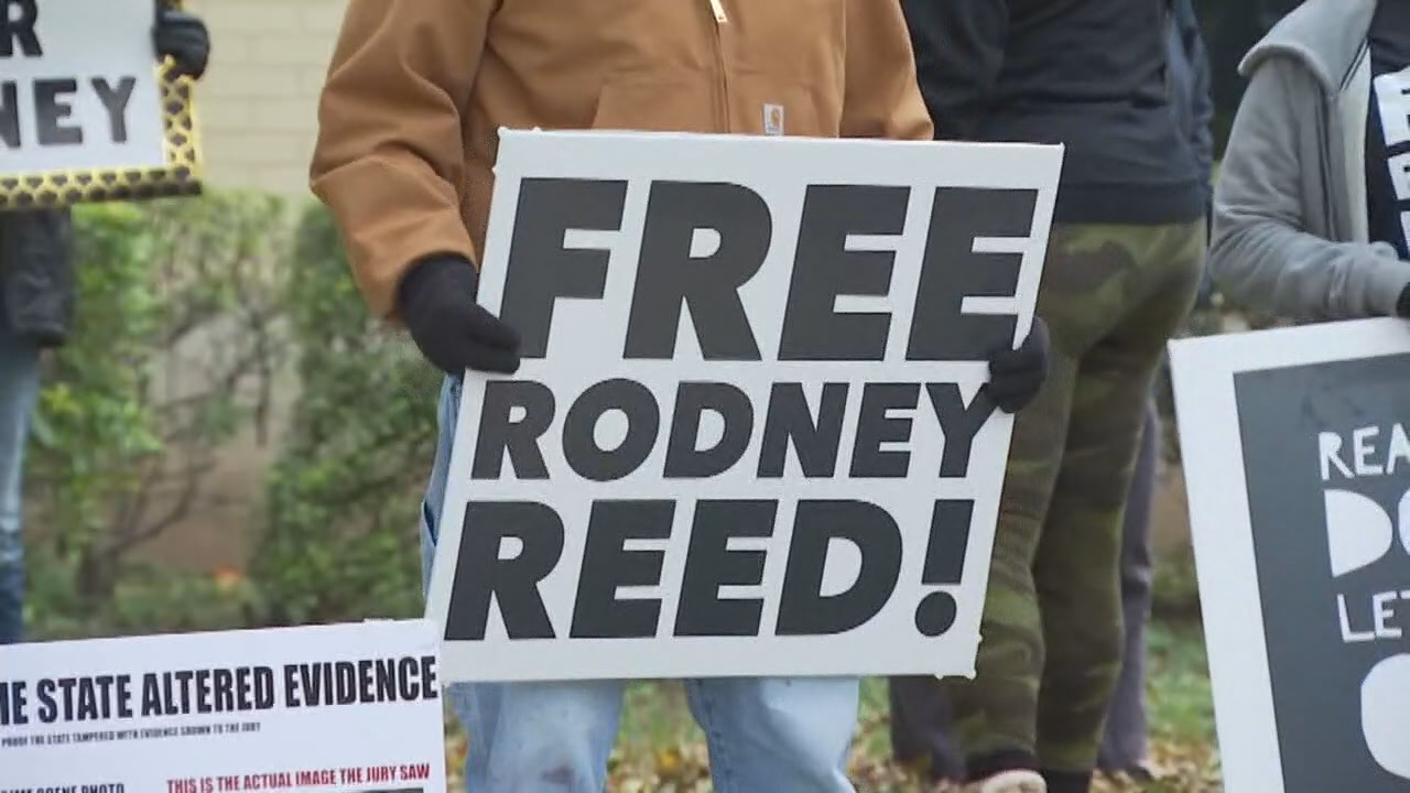 Supporters rally on behalf of death row inmate Rodney Reed | FOX 4 ...
