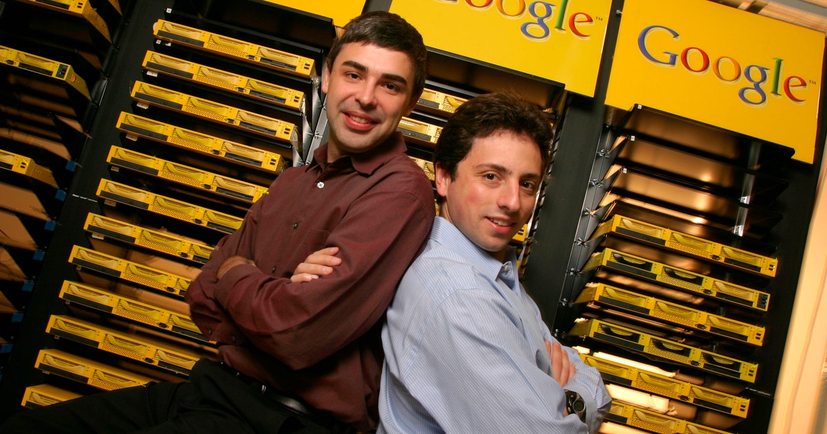 Google co-founders Larry Page, Sergey Brin step down as execs of parent ...