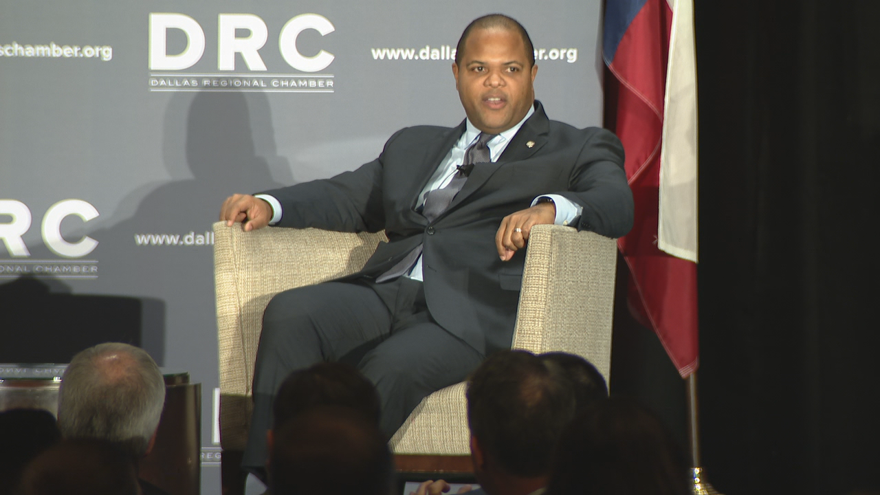Dallas Mayor Eric Johnson focuses on reducing violent crime during ...
