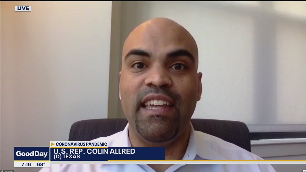 U.S. Rep. Colin Allred looks at pros and cons of economic relief bill