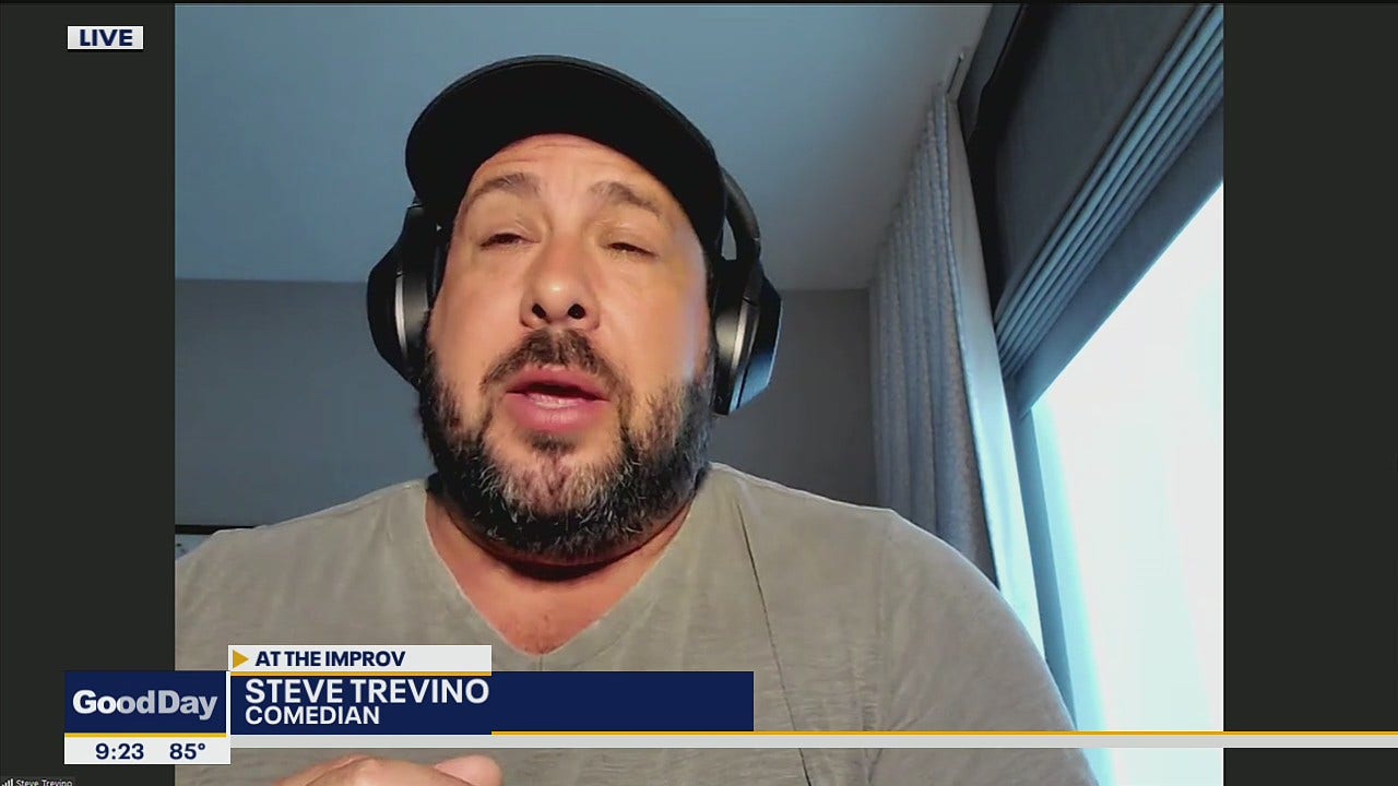 Comedian Steve Trevino performing live at Arlington Improv