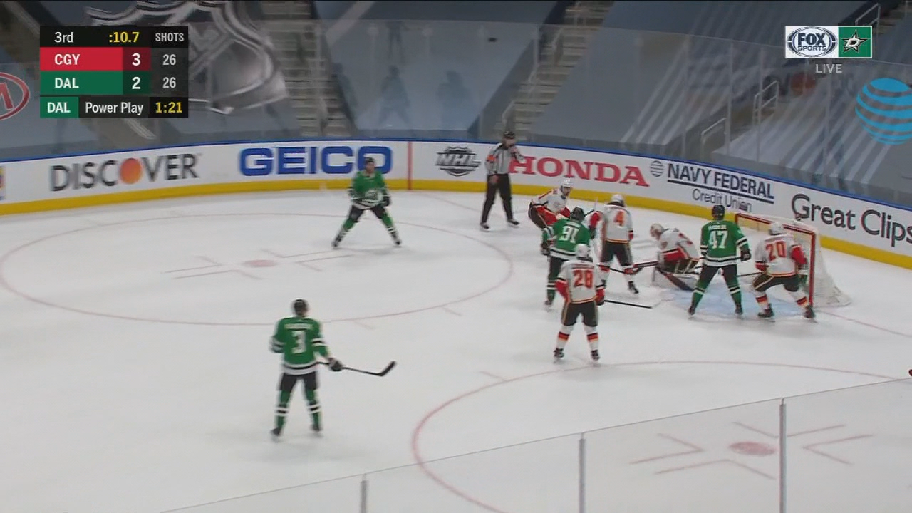 Dube scores twice as Flames beat Stars 3-2 | FOX 4 Dallas-Fort Worth