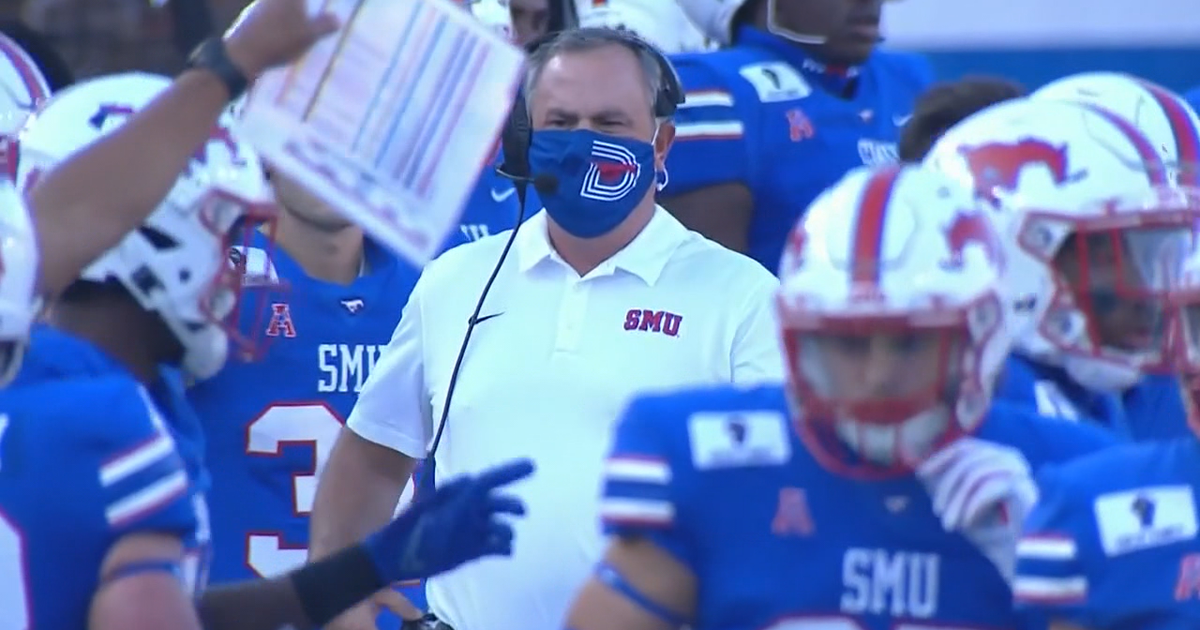 SMU wins home opener, runs over Stephen F Austin 50-7 | FOX 4 Dallas ...