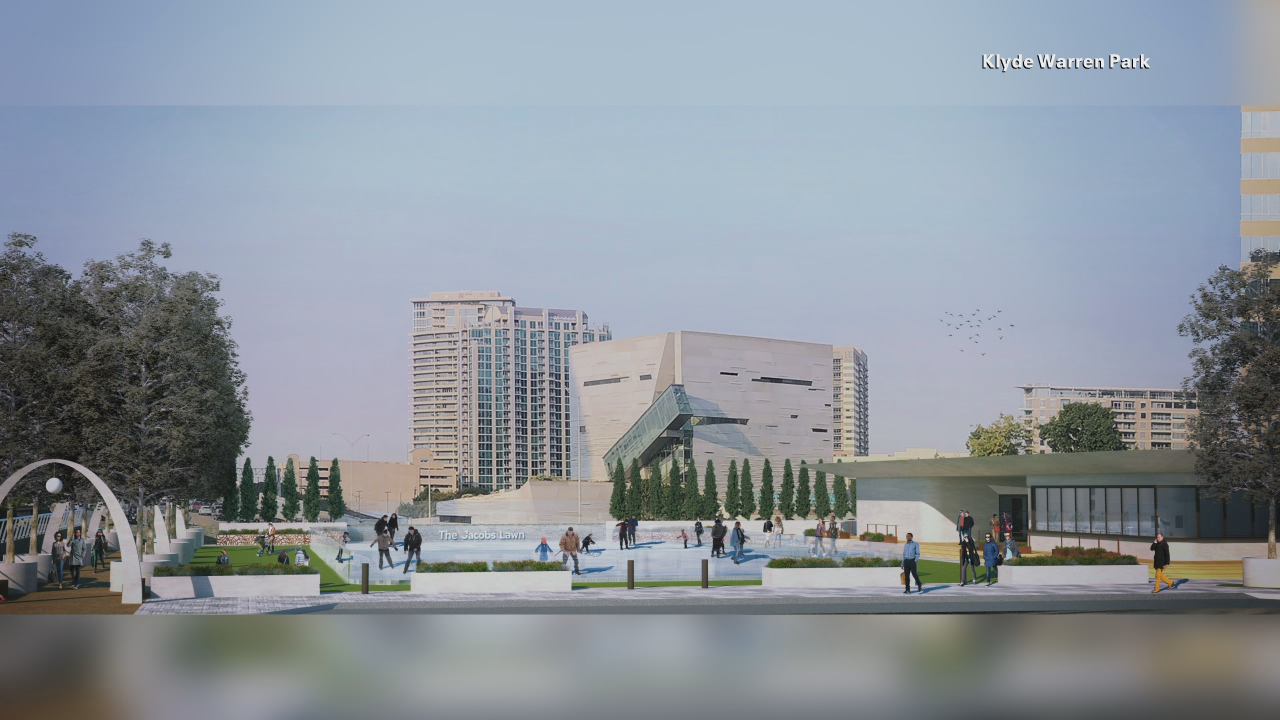 Seasonal ice rink coming to Klyde Warren Park with expansion project ...