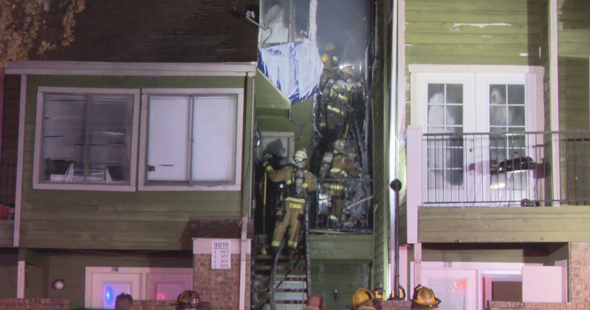 Fire damages condo building under construction because of a previous ...