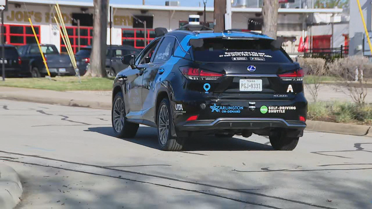 More autonomous vehicles being tested in Arlington | FOX 4 Dallas-Fort ...