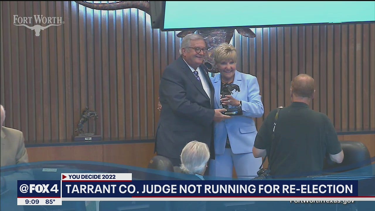 Tarrant County Judge not running for re-election