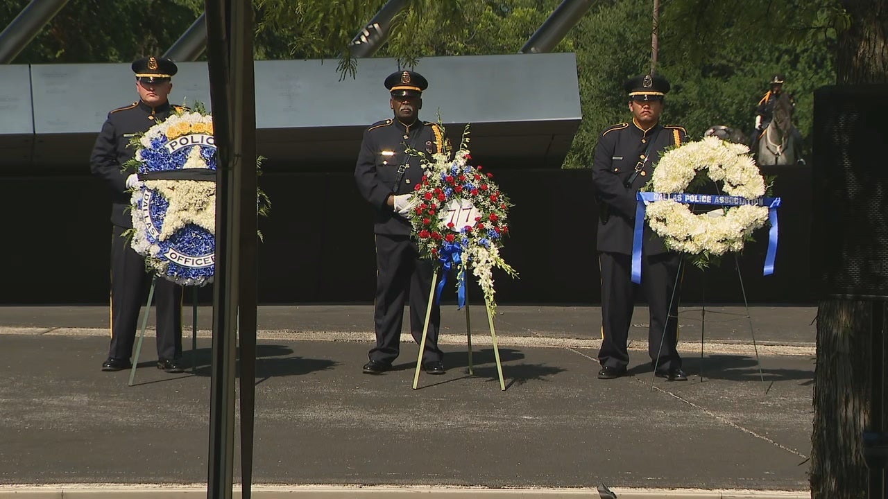 5 Years Later: Memorial service held for 5 officers killed in Downtown ...