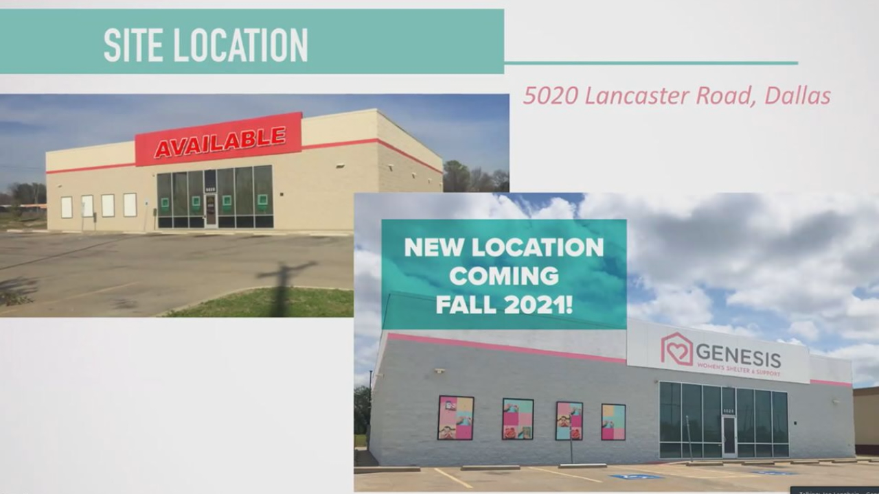 Genesis Women’s Shelter to open new non-residential facility | FOX 4 ...
