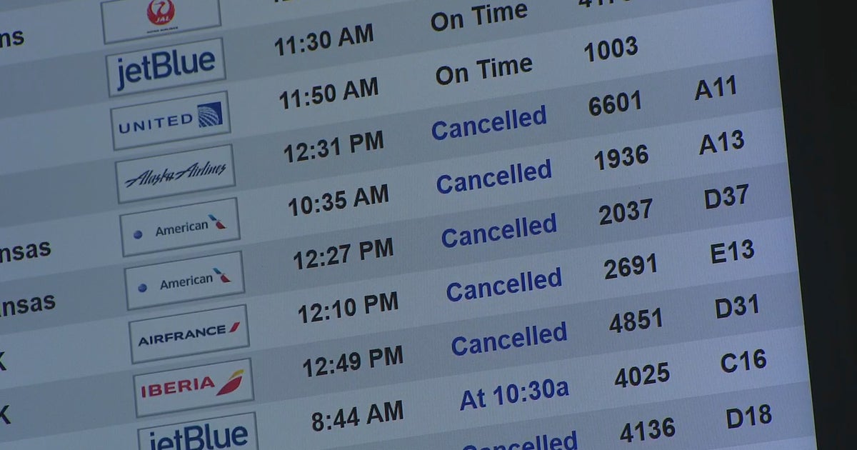Dallas Weather: DFW Airport leads nation in flight cancellations ahead ...