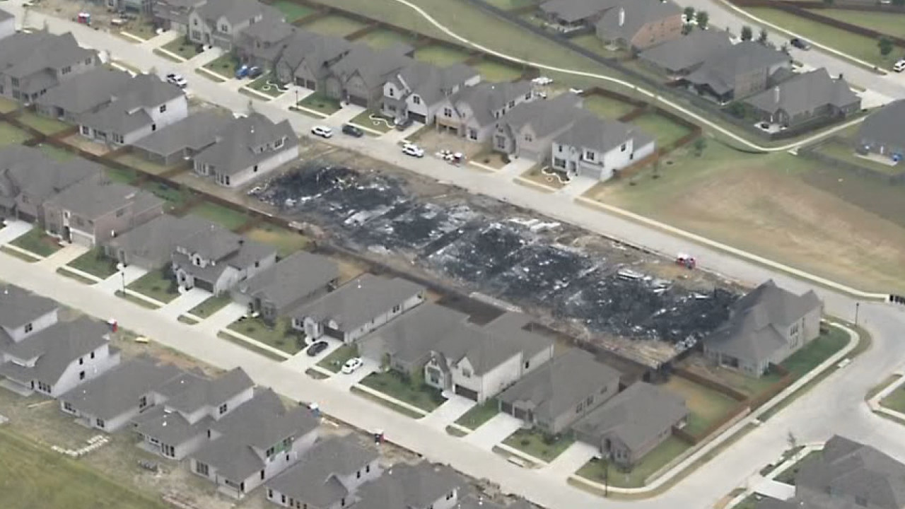 Teens arrested for fire that destroyed 7 homes under construction in ...