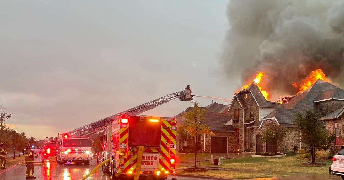 Lightning believed to start two house fires in Frisco | FOX 4 Dallas ...