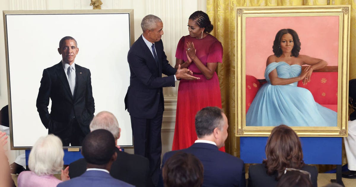 Obamas return to White House for portrait unveiling ceremony | FOX 4 ...