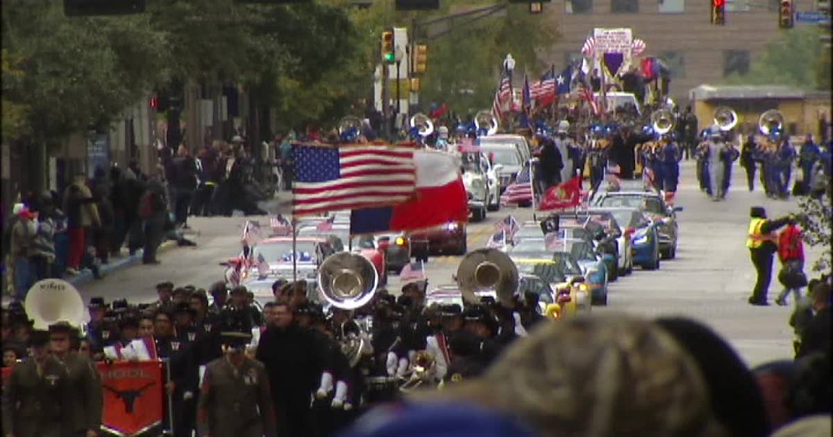 Greater Dallas Veterans Day Parade canceled because of the weather ...
