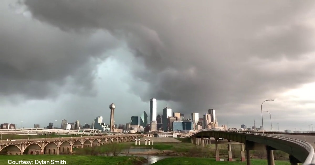 Dallas weather: Thursday storms bring large hail, dangerous winds to ...