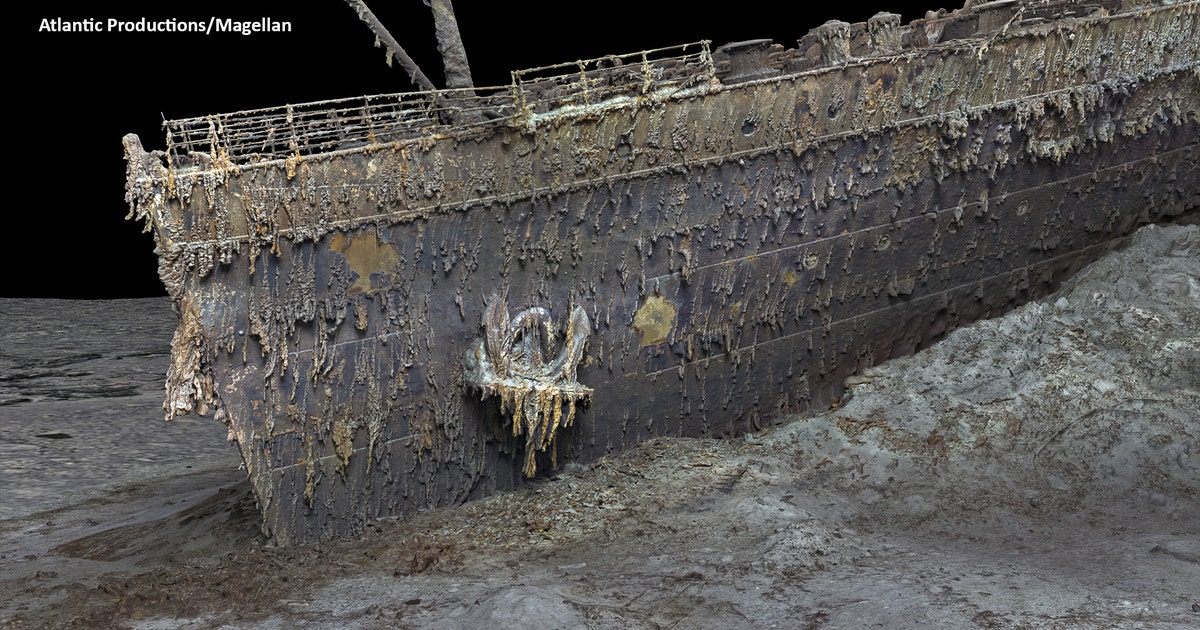 Titanic: New 3D scans 'rewrite everything we know' about ill-fated ...