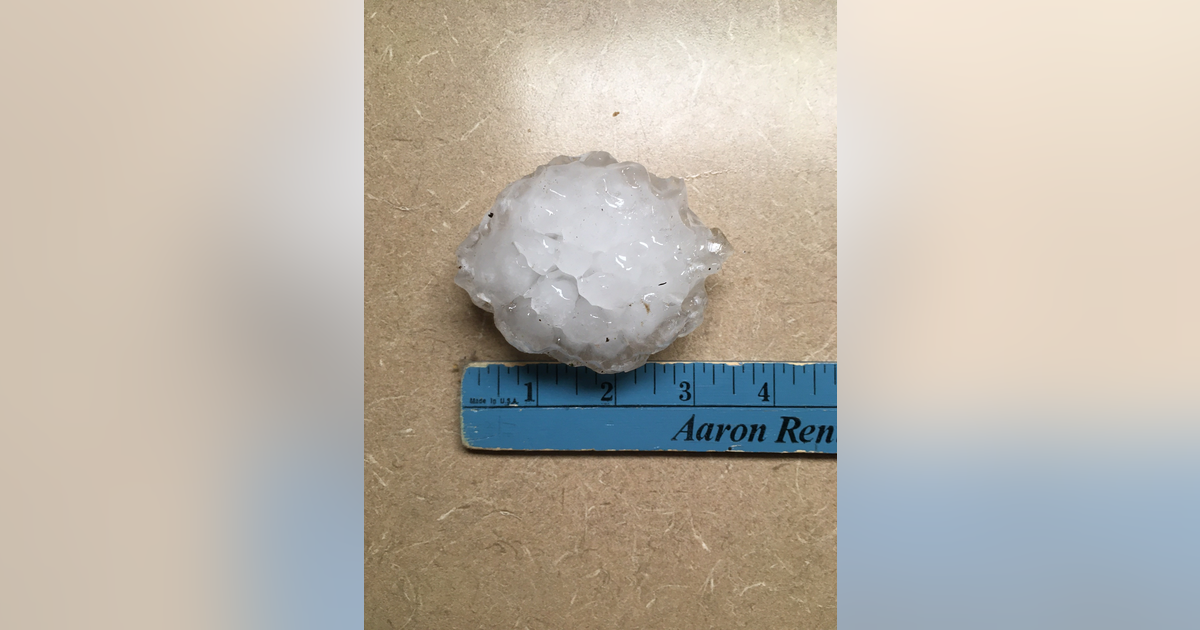 Dallas Weather: More large hail damages homes, cars in North Texas ...