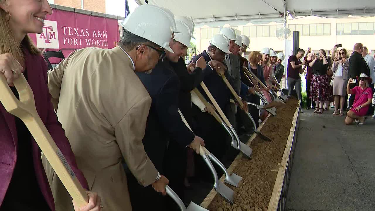 Ground broken on Texas A&M-Fort Worth research campus | FOX 4 Dallas ...