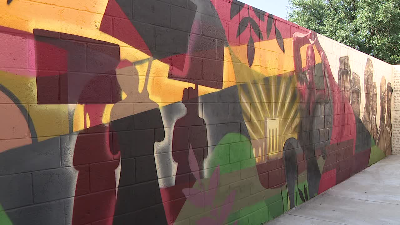 South Dallas mural unveiled celebrating city's Black history | FOX 4 ...