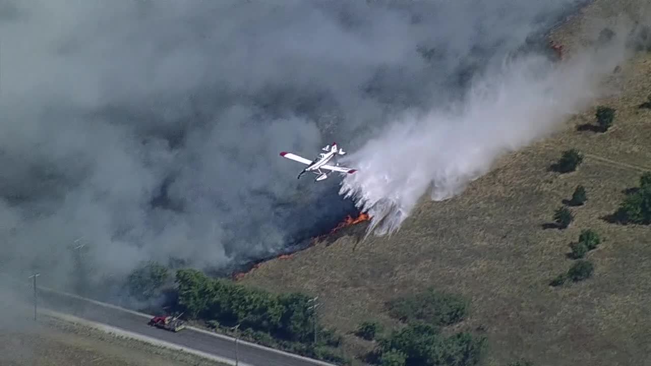 184-acre fire in Tarrant County sparked by construction crew, fire ...