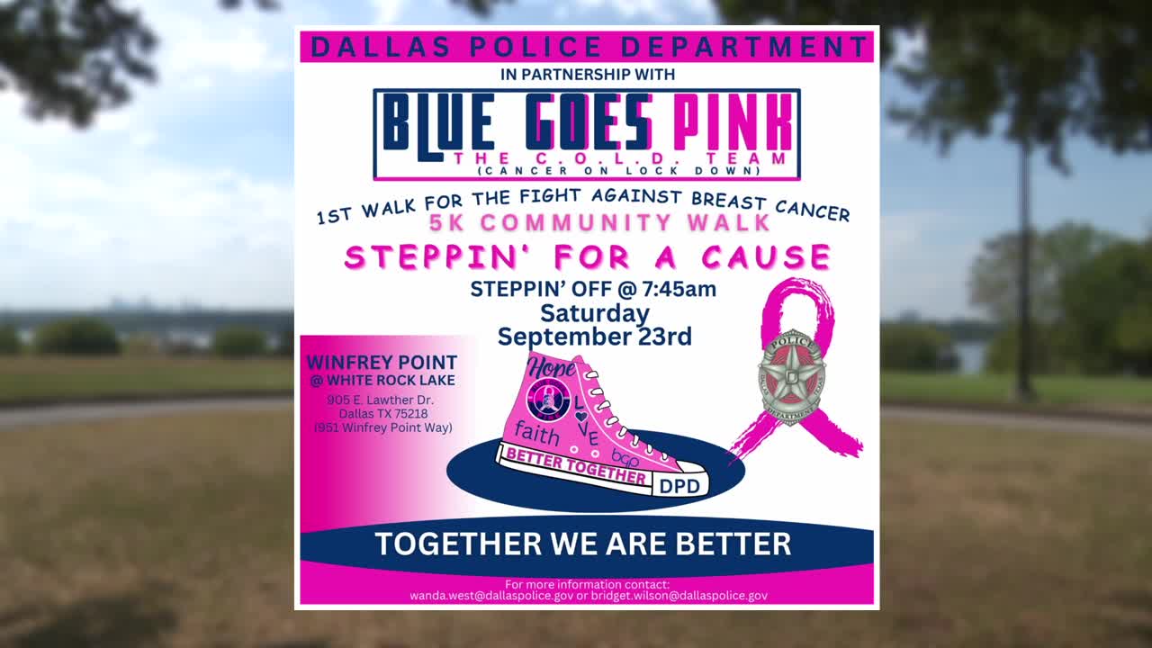 Steppin' For a Cure 5K event to be held in Dallas to raise funds in ...