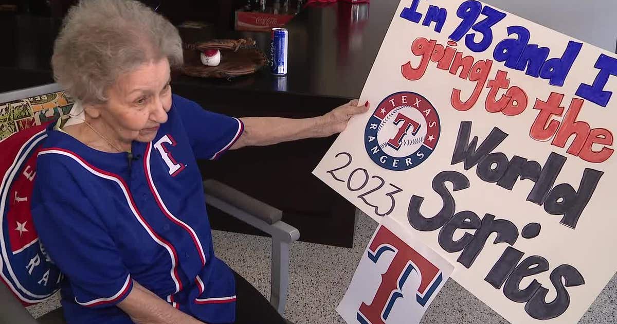 93-year-old Texas Rangers superfan excited to attend World Series | FOX ...