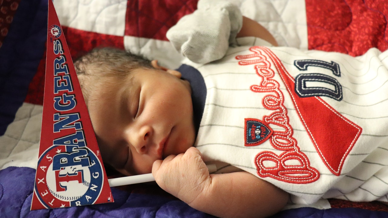 PHOTOS: North Texas NICU babies show support for Texas Rangers | FOX 4 ...