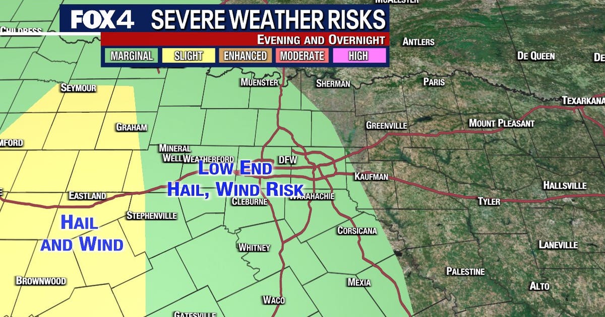 Dallas weather: Rain and storms expected Friday night | FOX 4 Dallas ...