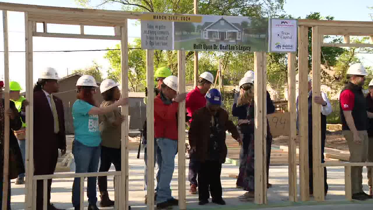 Construction begins on Opal Lee’s new home in Fort Worth | FOX 4 Dallas ...