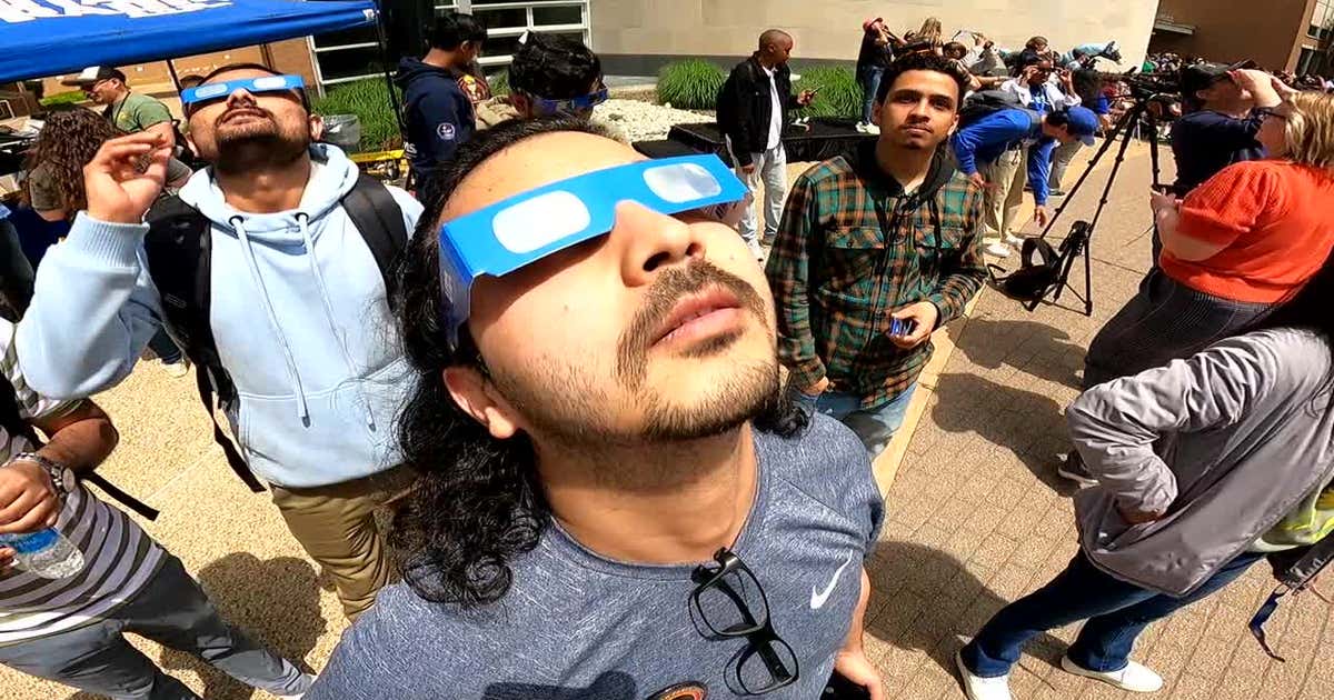 RECAP: 2024 total solar eclipse wows crowds across North Texas | FOX 4 ...