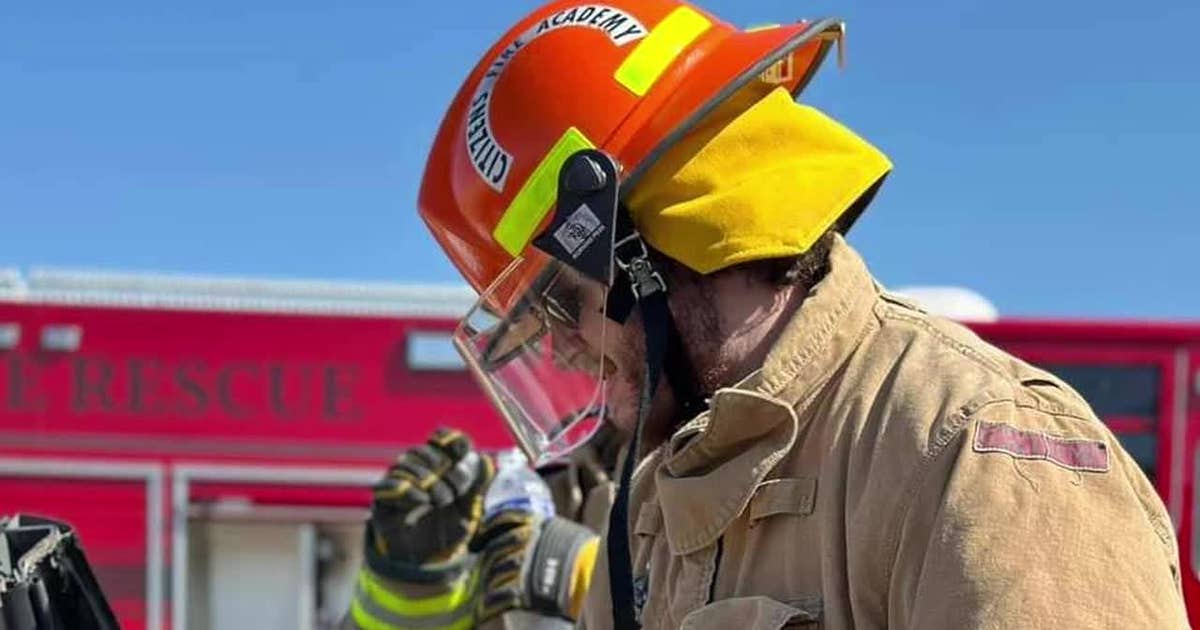 Aspiring Allen firefighter saved by paramedics after going into cardiac ...