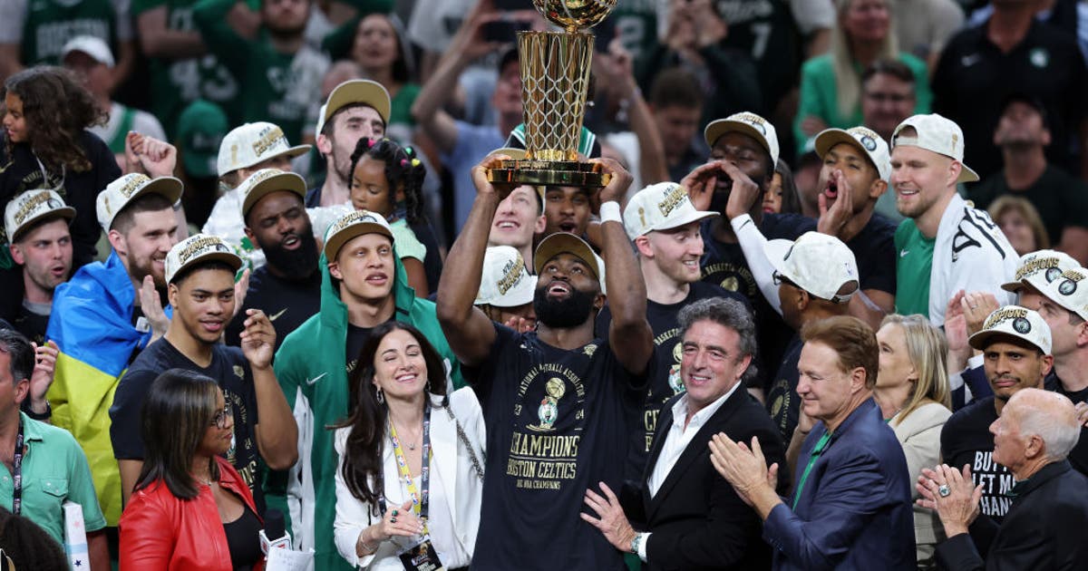 Celtics win 18th NBA championship with 106-88 Game 5 victory over ...