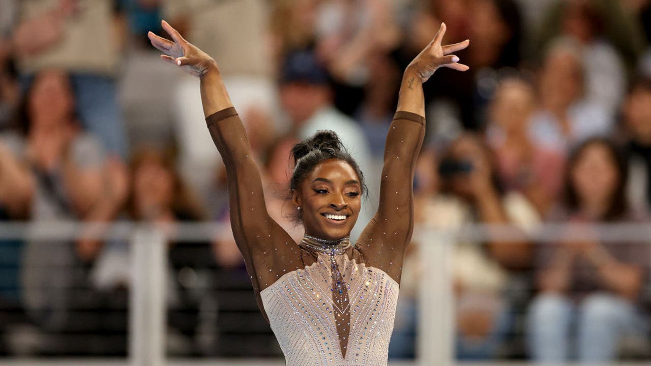 Simone Biles Continues Olympic Prep By Cruising To Her 9th U S