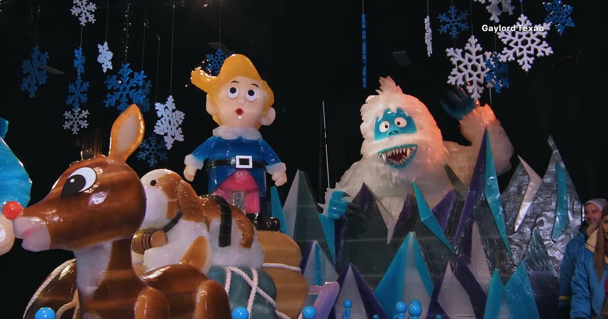 Gaylord Texan ICE! exhibit to feature Rudolph theme this year | FOX 4 ...