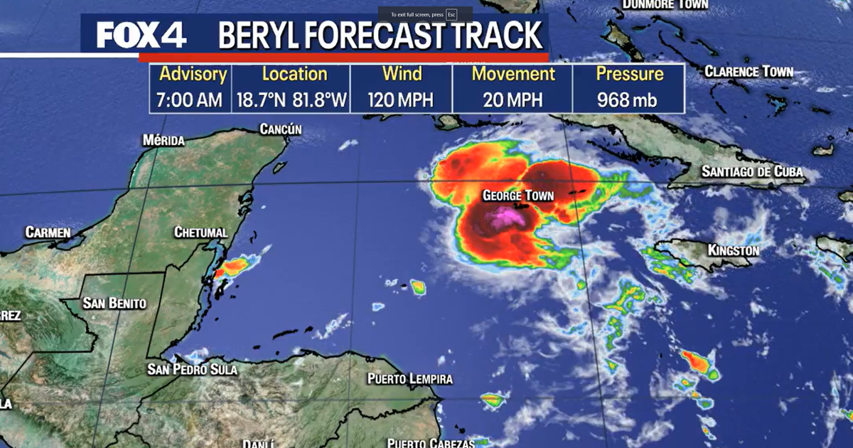 Hurricane Beryl tracker: Landfall in Texas next week looking more ...