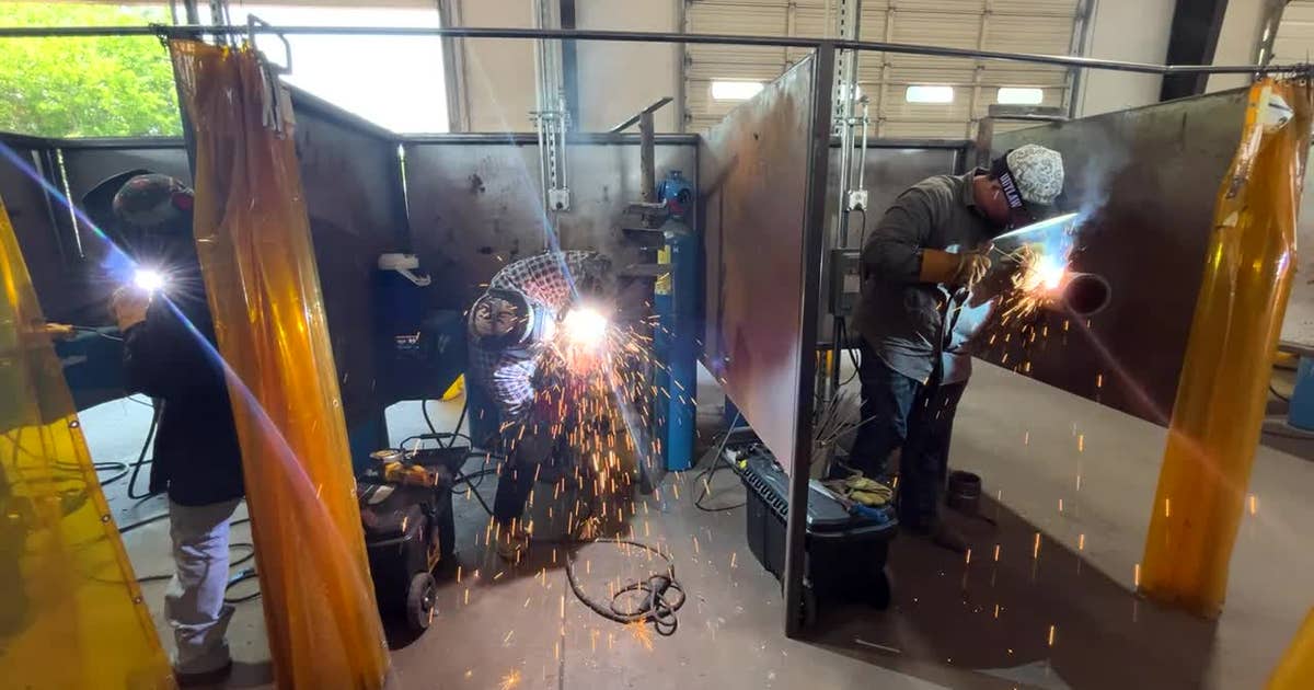 Midnight welding classes now being offered at North Texas trade school ...