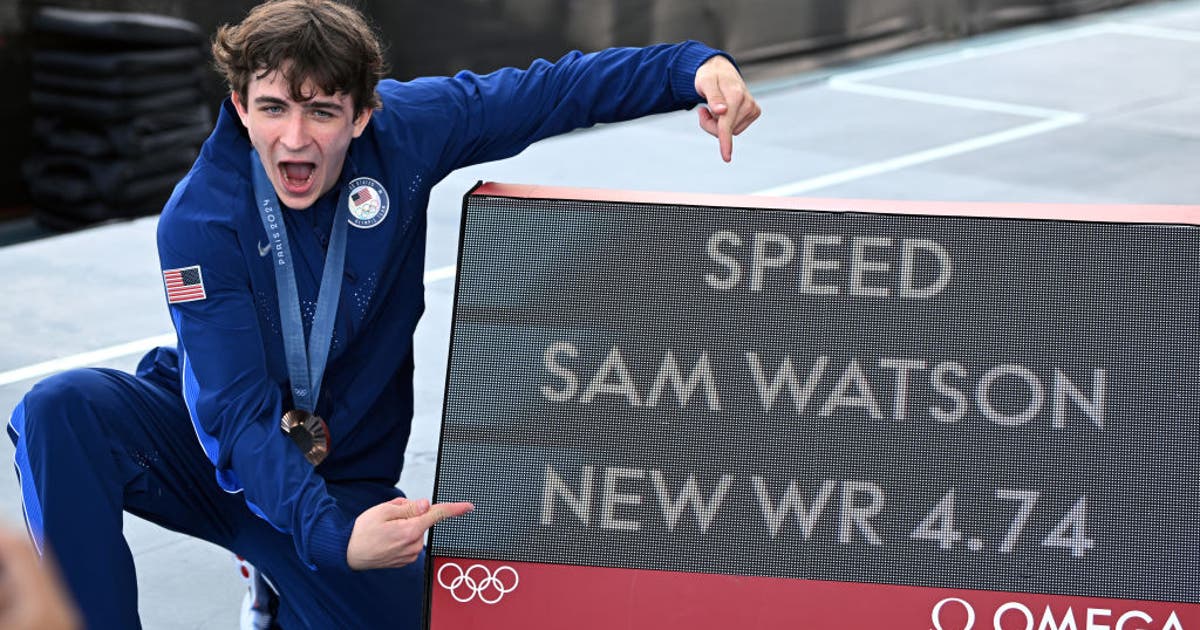 Southlake's Sam Watson breaks world record, wins bronze in speed ...